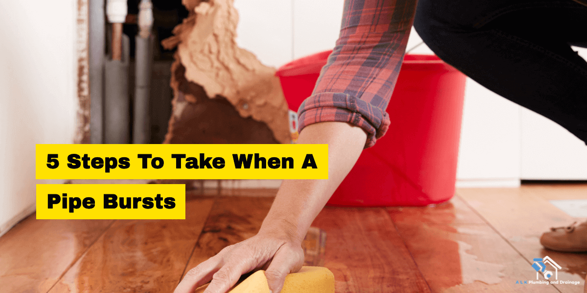 How to Fix a Burst Pipe | 5 Steps to Take When Pipe Bursts